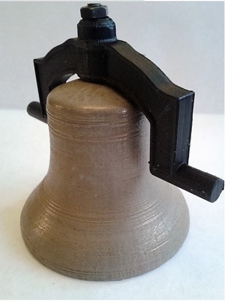 Bell with cast headstock by leadinglights | Download free STL model ...