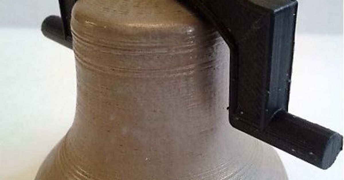 Bell with cast headstock by leadinglights | Download free STL model ...