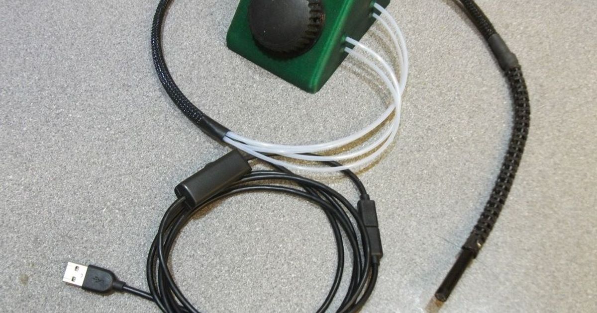 Steerable borescope by leadinglights | Download free STL model ...