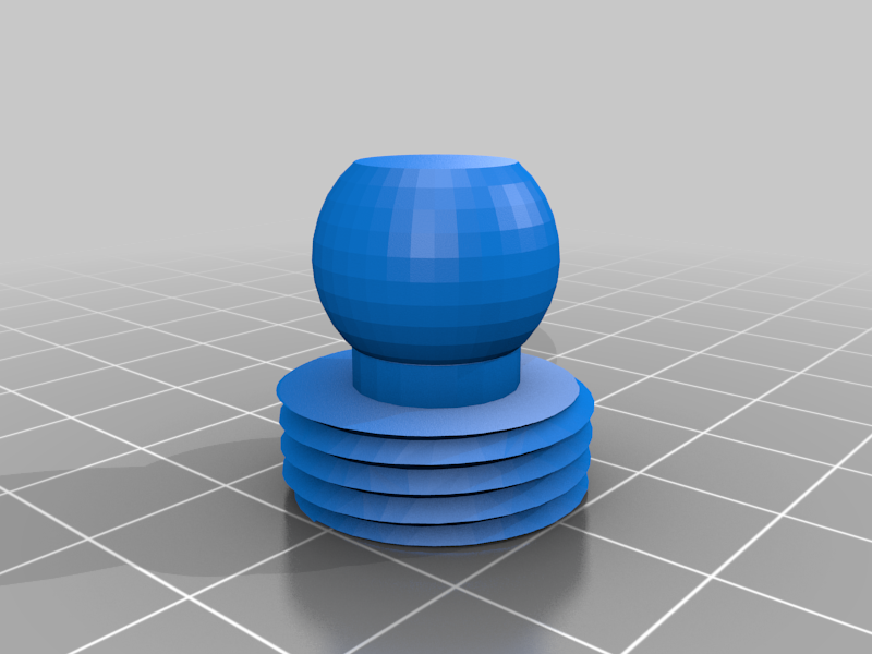 Popcorn Joint to 1/2" NPT adapter by MortalWombat | Download free STL ...