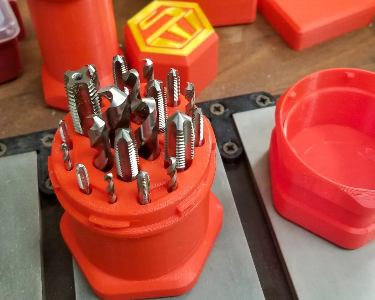 Tap & Drill Set Case by Shane W | Download free STL model | Printables.com