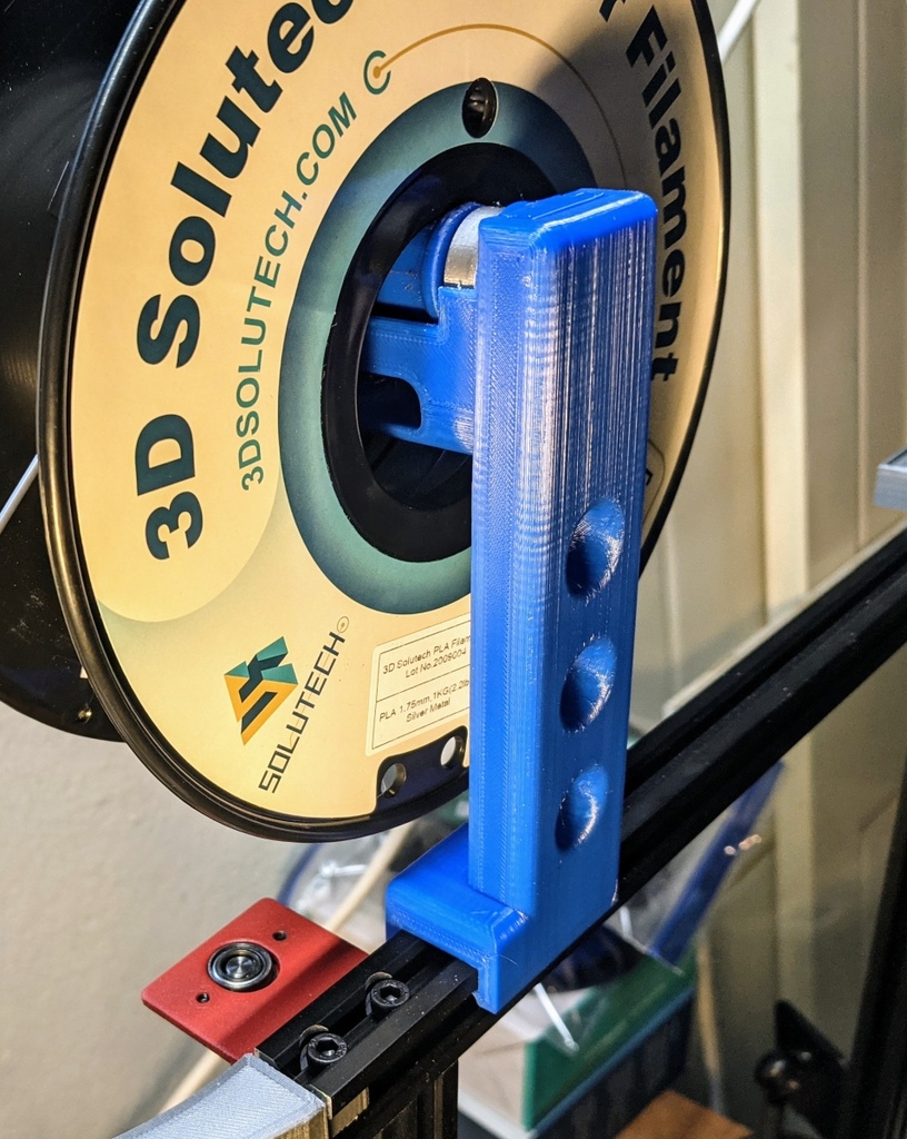 Clip-on Top Spool Mount for 2020 Extrusion (Ender 3, Longer LK1 ...