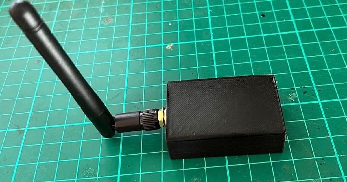 ESP32 WROOM 32U box by Dickie_does | Download free STL model ...