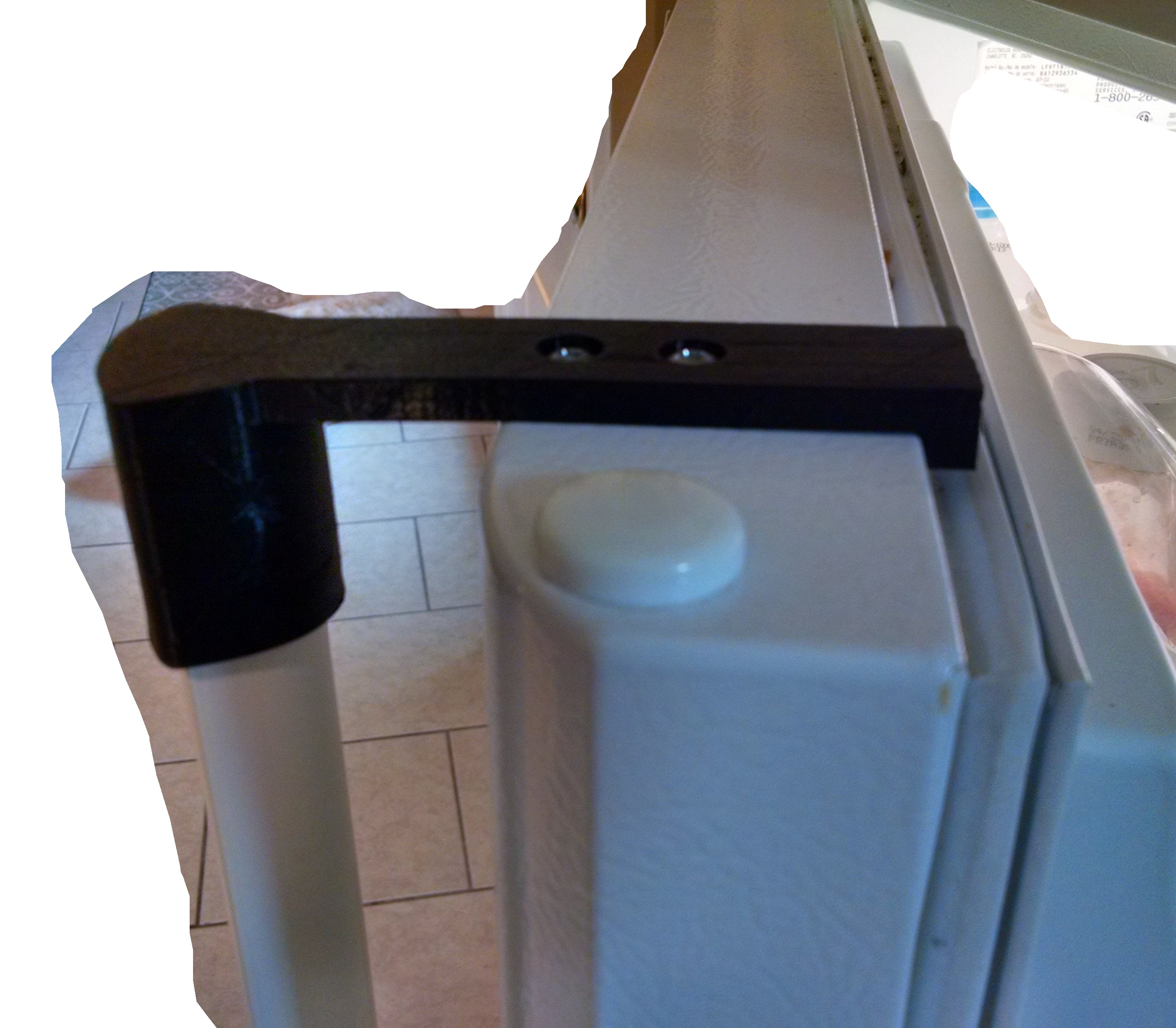 Frigidaire Refrigerator Handle Bracket by Mike7143 | Download free STL ...