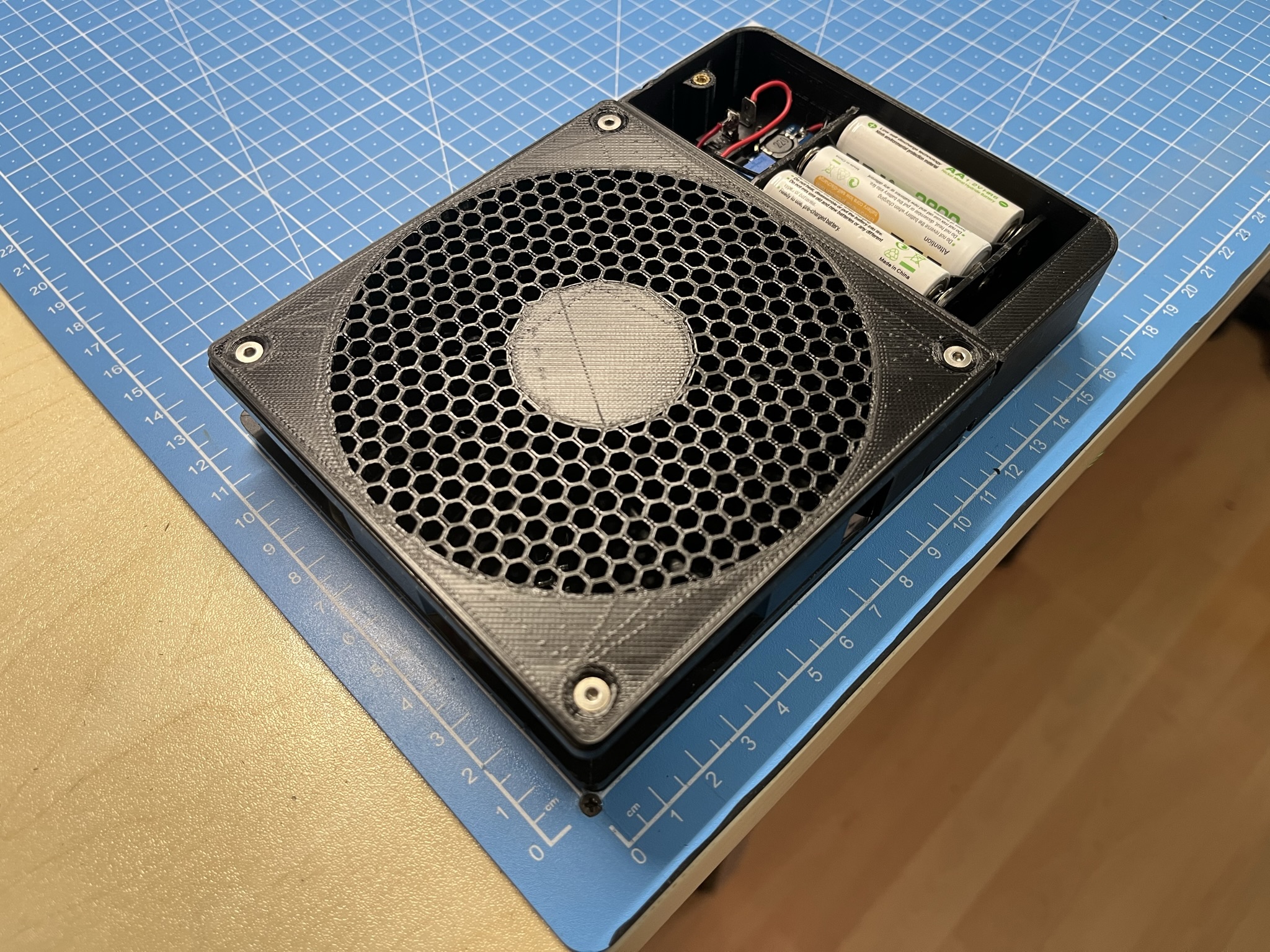 120mm fan to remove solder smoke by 3D Factory Maker | Download free ...