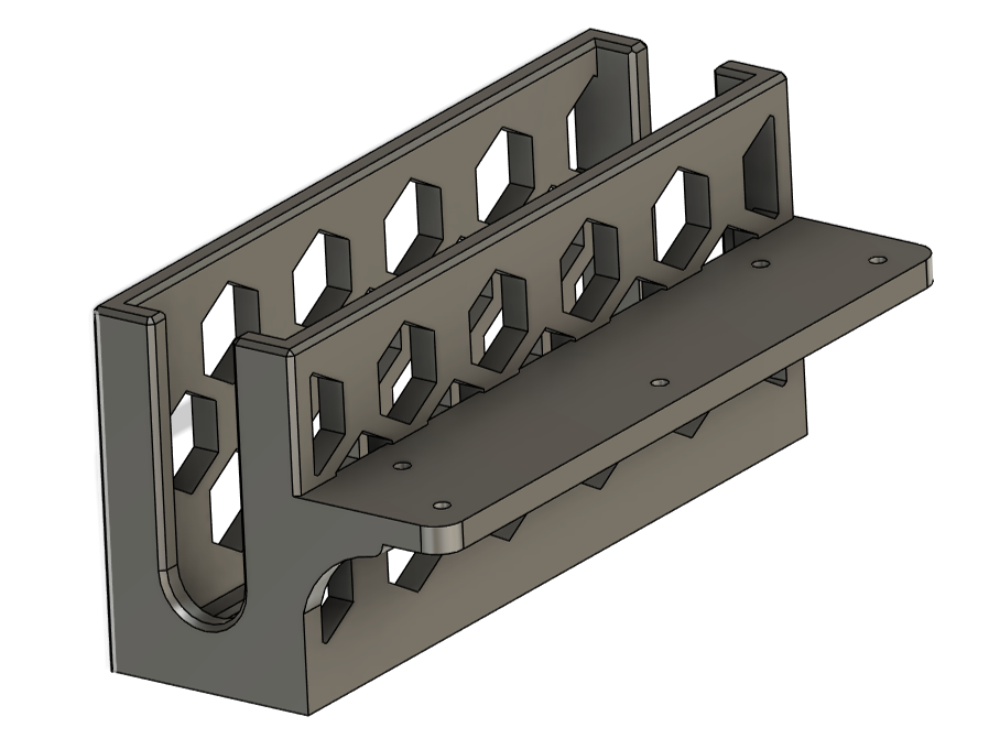 MSFT Surface Pro power brick mount by MikeVB | Download free STL model ...
