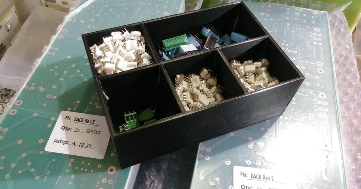 Component or Small Parts Trays by eDorfProductions | Download free STL ...