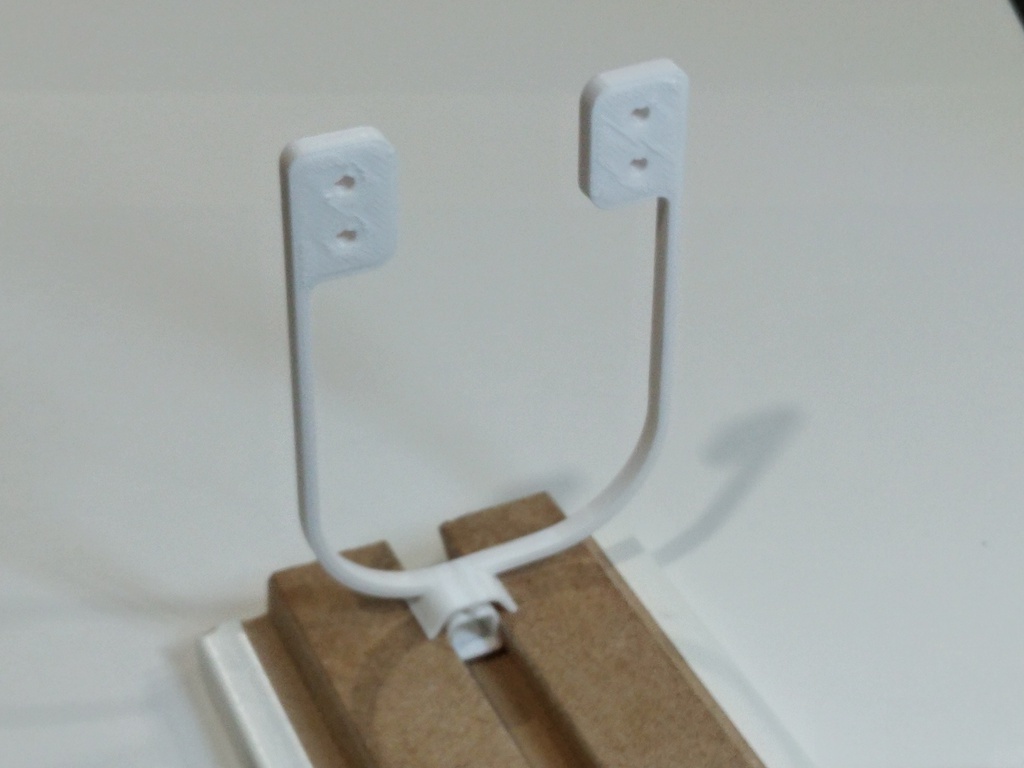Suspended Ceiling Crossbar Rail by scross01 | Download free STL model ...