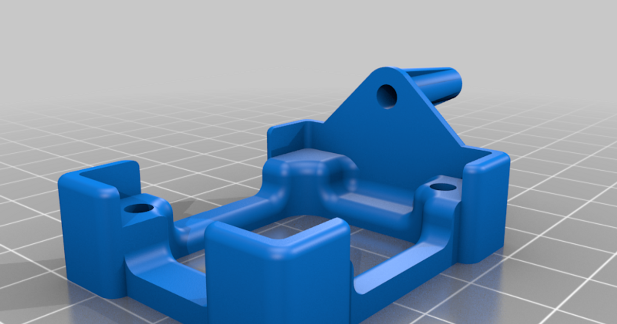 CR6 Sensor Riser for Creality Dual Gear Extruder Remixed by Persano ...