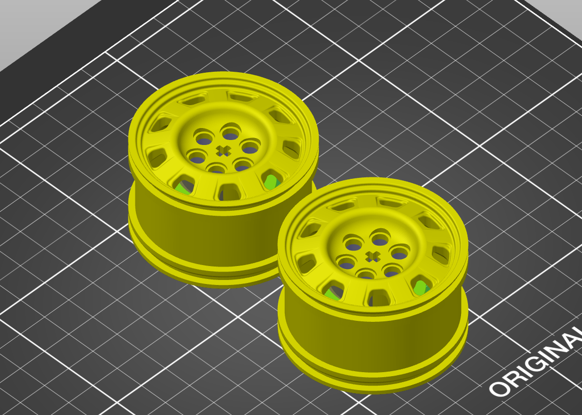 Steel wheels for Lego Land Rover by Kuba_H | Download free STL model ...