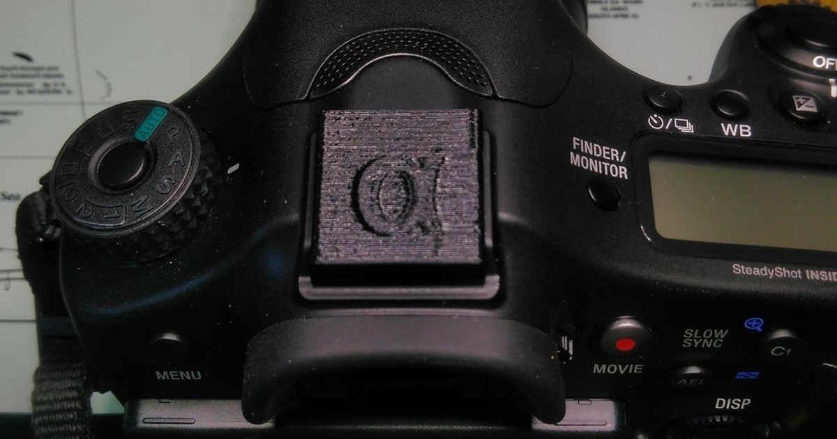 Sony multi-interface type hot shoe cap by blackjack220 | Download free ...