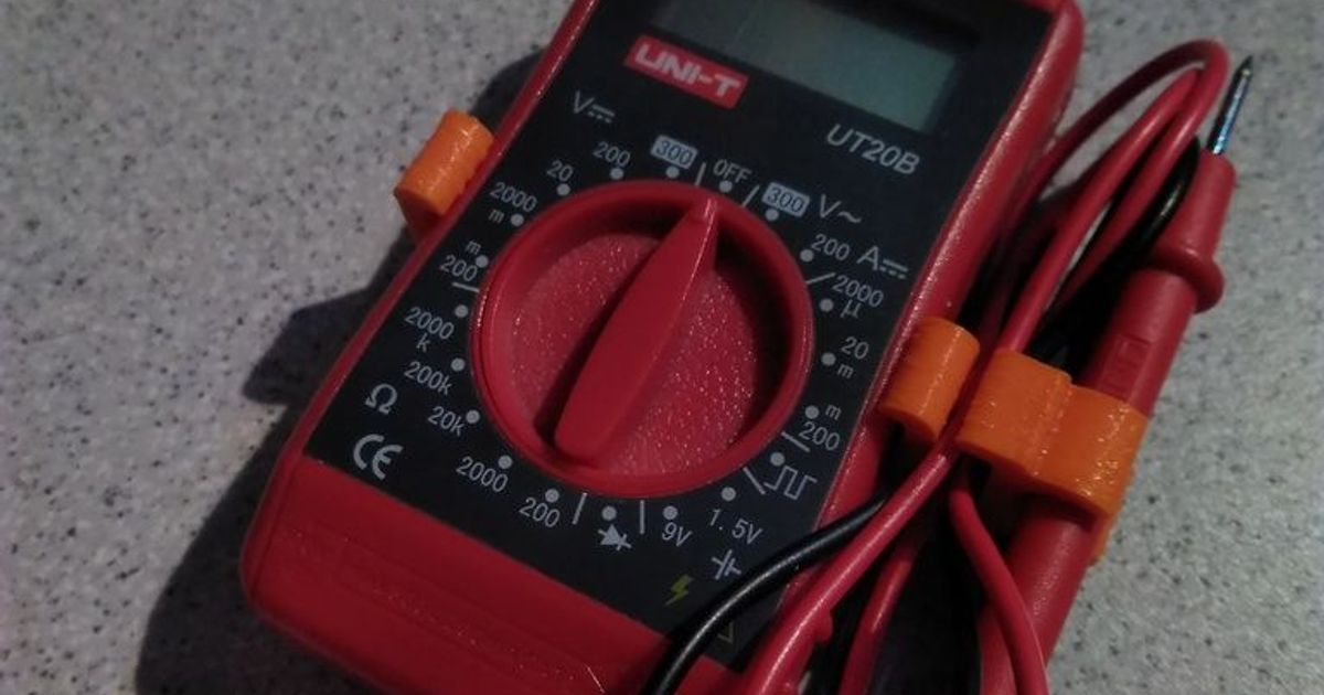 multimeter UT20B holder by blackjack220 | Download free STL model ...