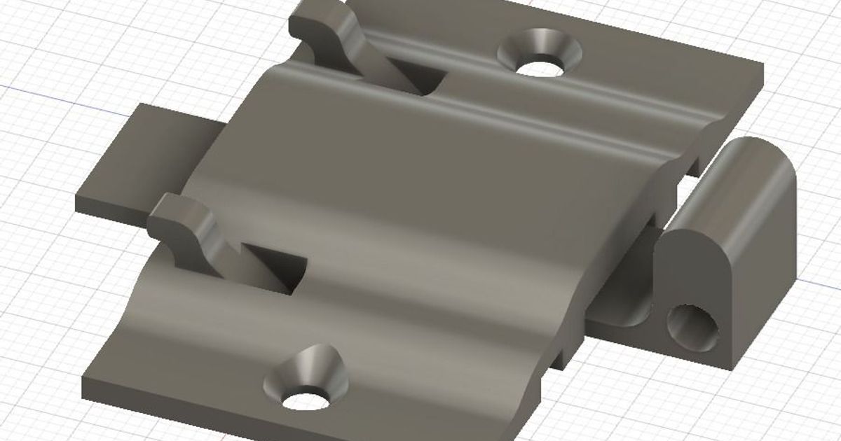 IKEA LACK enclosure rubber band latch by Asalas88 | Download free STL ...