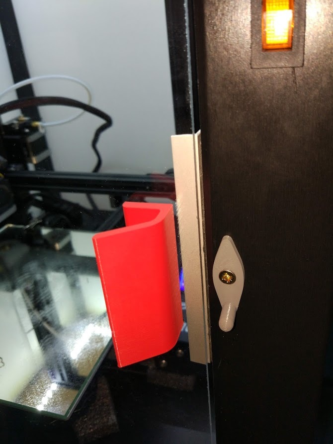IKEA LACK enclosure door lock latch by Asalas88 | Download free STL ...