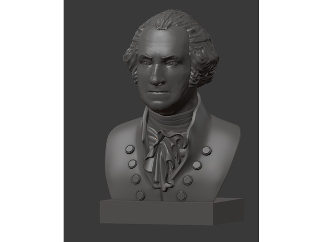 George Washington Bust by Tycho | Download free STL model | Printables.com