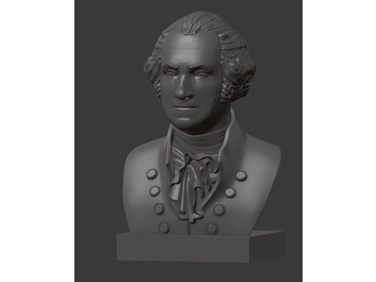 George Washington Bust by Tycho | Download free STL model | Printables.com