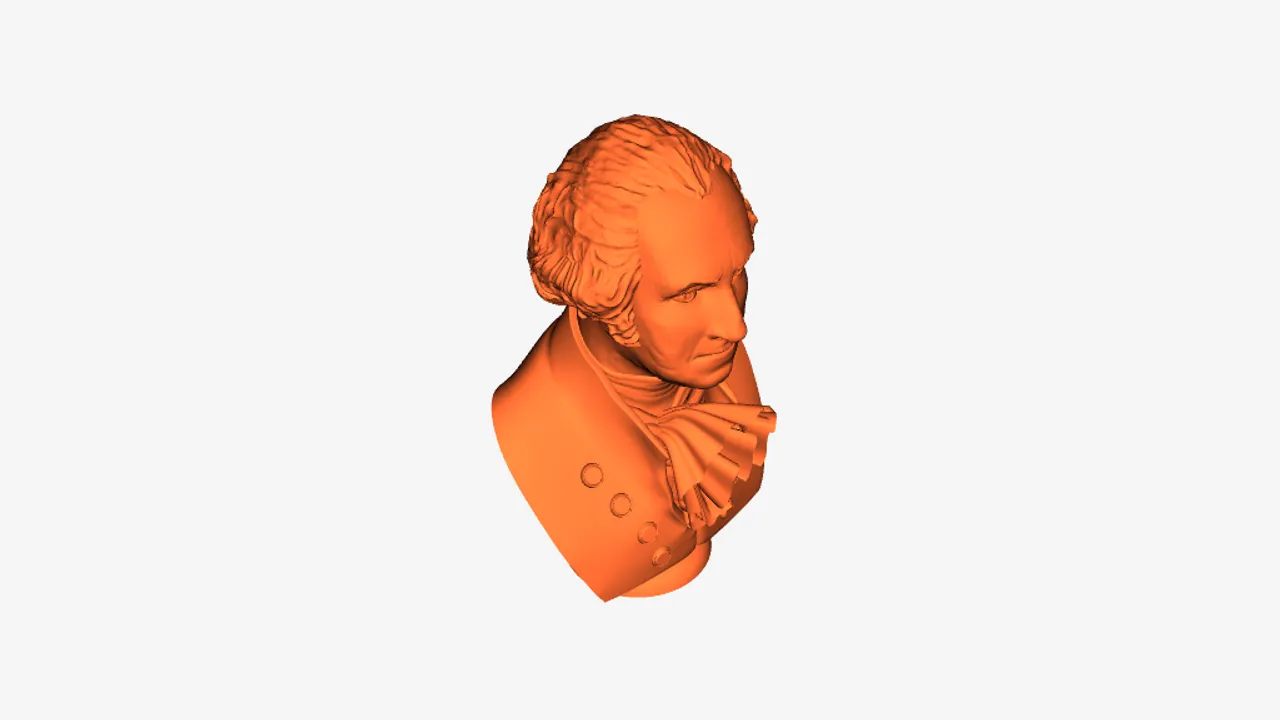 George Washington Bust by Tycho | Download free STL model | Printables.com