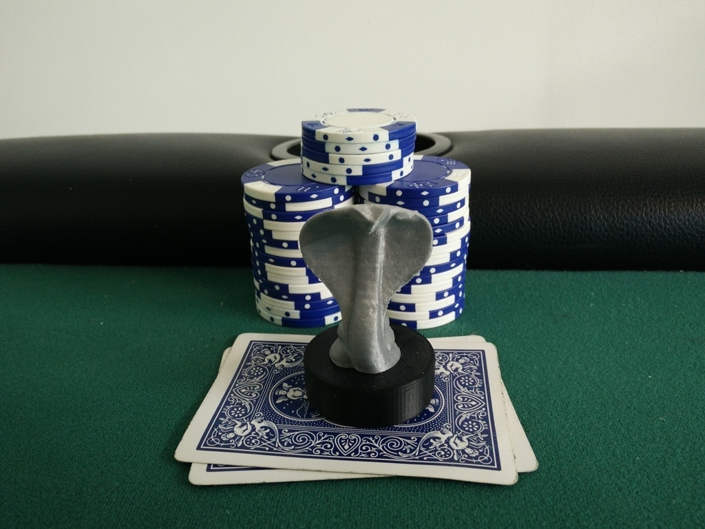 Cobra Poker Card Capper by UWcharlie1983 | Download free STL model ...
