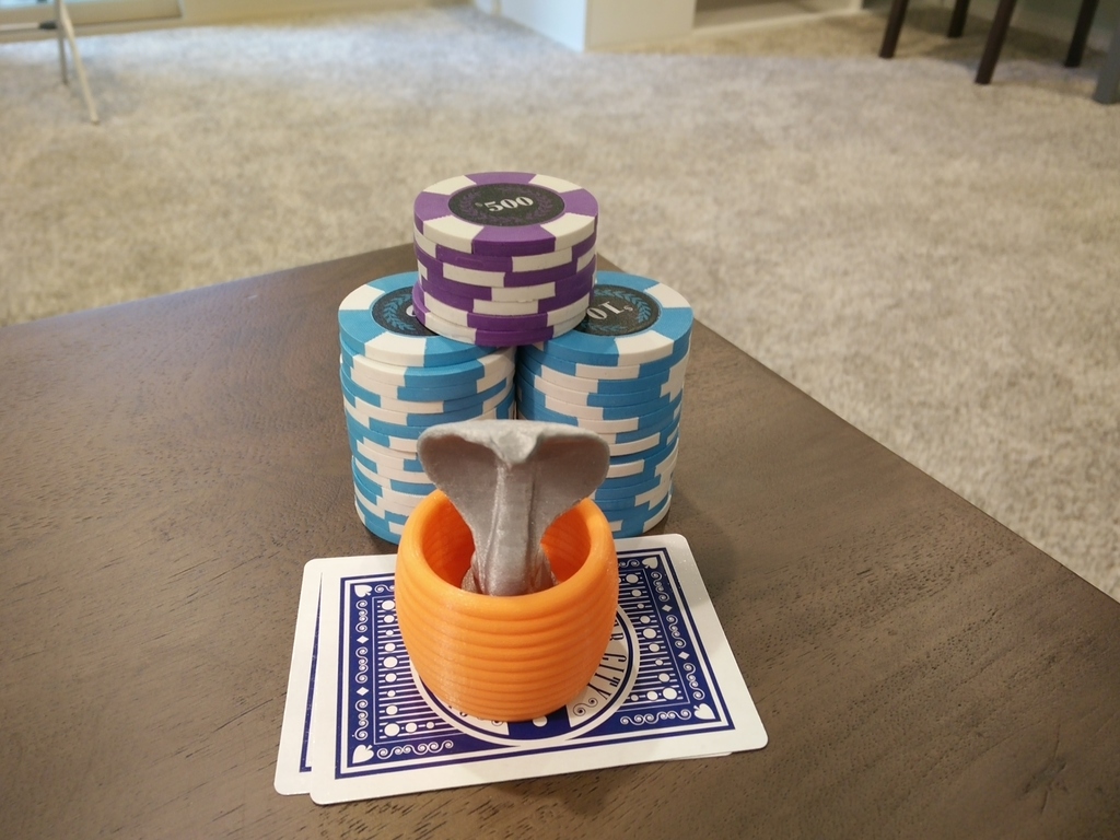 Charmed Snake Poker Card Capper by UWcharlie1983 | Download free STL ...