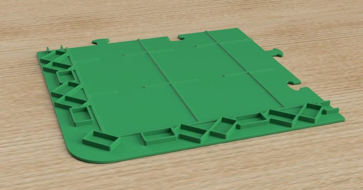 Topiary, Game Board Organizer by kap42 | Download free STL model ...