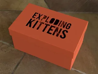 Exploding Kittens Storage Box by kap42 | Download free STL model ...