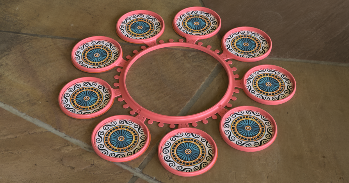 Azul Factory Organizer by kap42 | Download free STL model | Printables.com