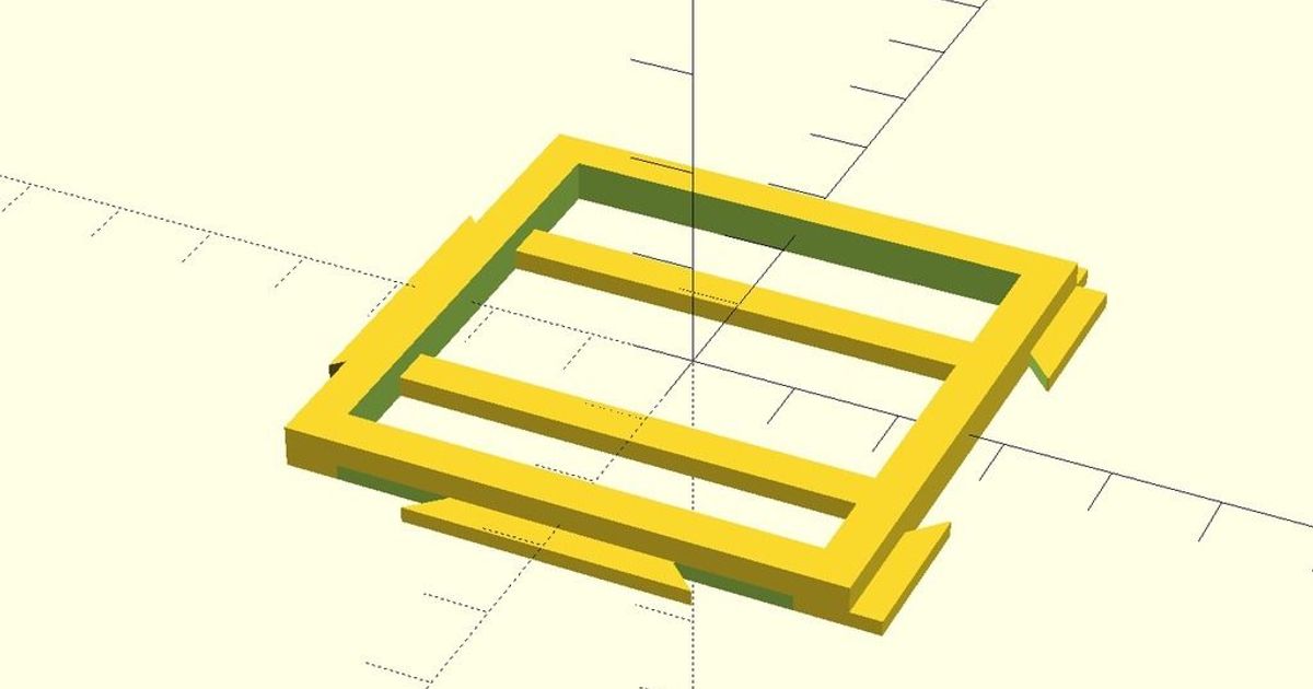 Tile Holder Constructor by kap42 | Download free STL model | Printables.com