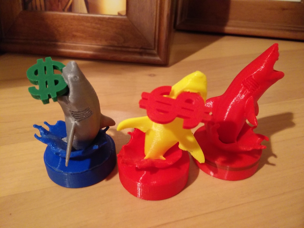 Shark Poker Card Capper by UWcharlie1983 | Download free STL model ...