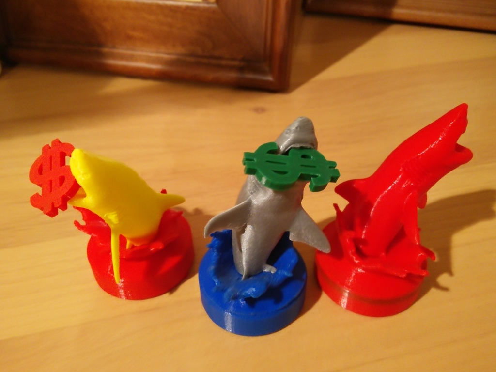 Shark Poker Card Capper by UWcharlie1983 | Download free STL model ...