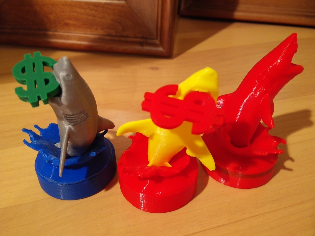 Shark Poker Card Capper by UWcharlie1983 | Download free STL model ...