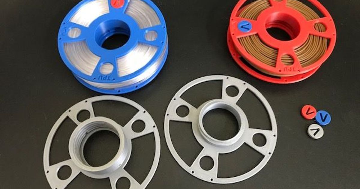 Mini (master) Spool by Schaffer.la | Download free STL model ...