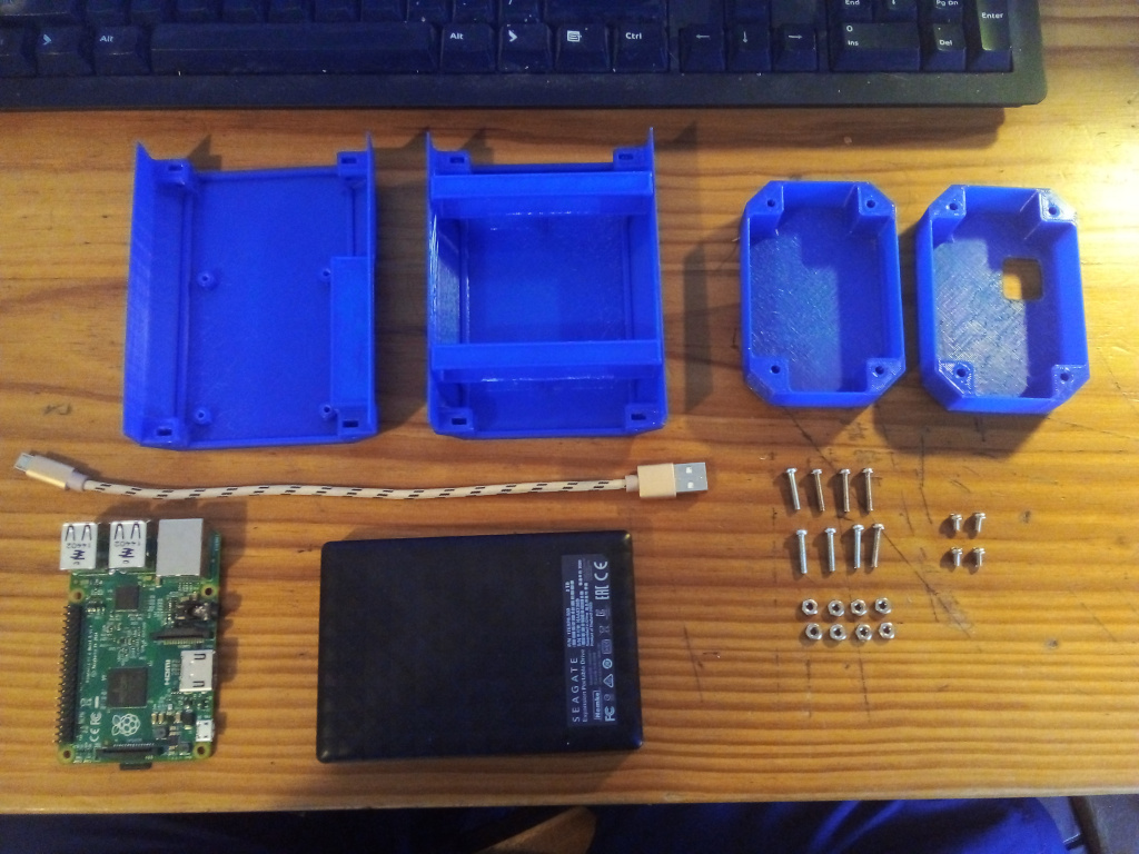 Raspberry Pi 2/3 Micro NAS or Media Center by sdfgeoff | Download free ...