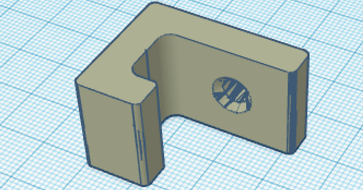 12.7mm Wall Mount Bracket by CaptainAwesome1776 | Download free STL ...