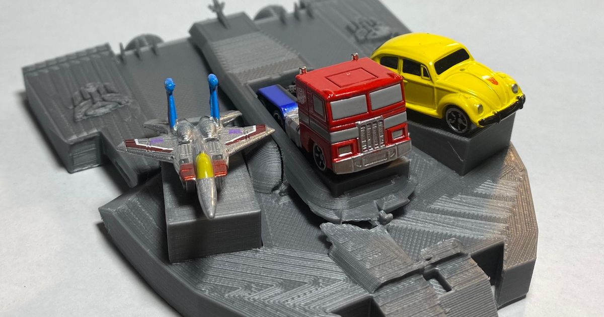 Autobot Display Stand by CaptainAwesome1776 | Download free STL model ...