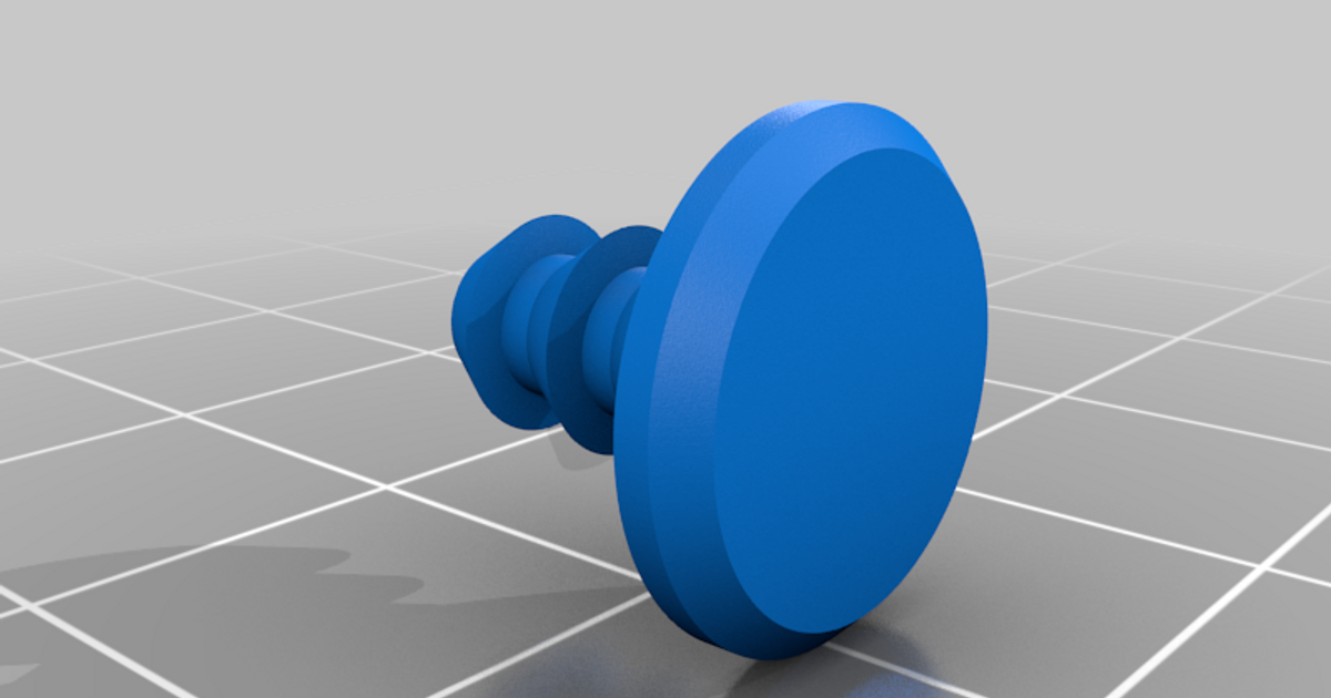 Front Plate Plug by SteevyT | Download free STL model | Printables.com