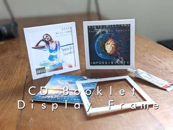 CD Booklet Display Frame by SteveW91 | Download free STL model ...