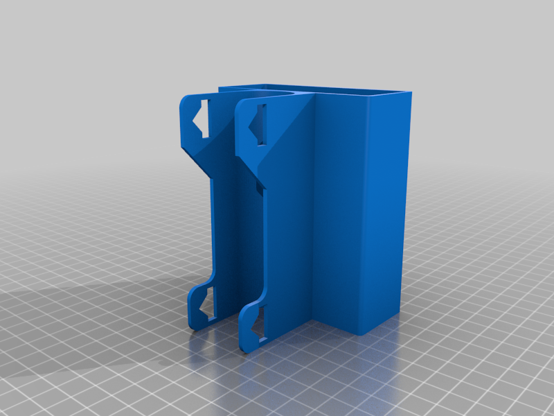 Scalable Pole Storage Attachment by SteveW91 | Download free STL model ...