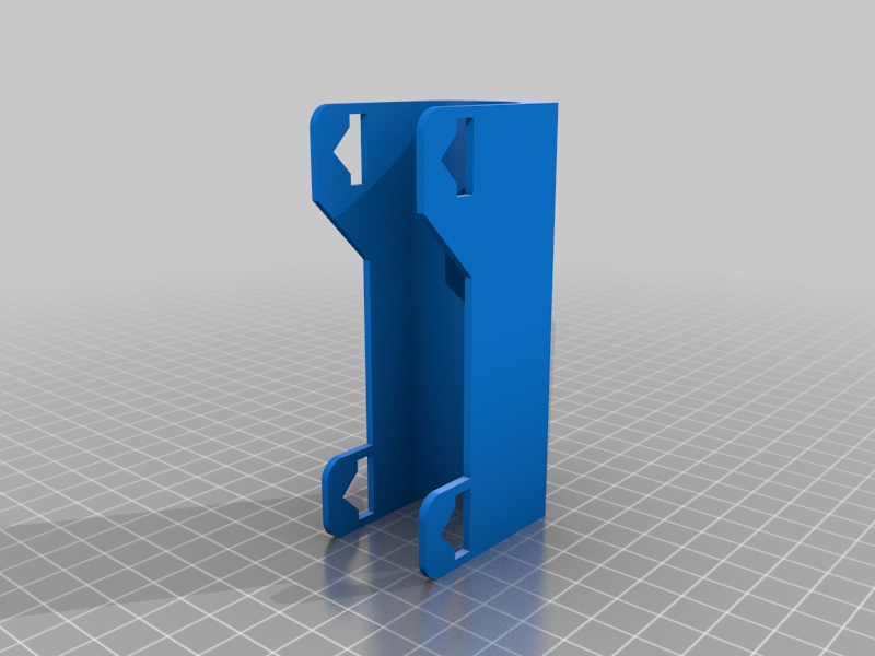 Scalable Pole Storage Attachment by SteveW91 | Download free STL model ...