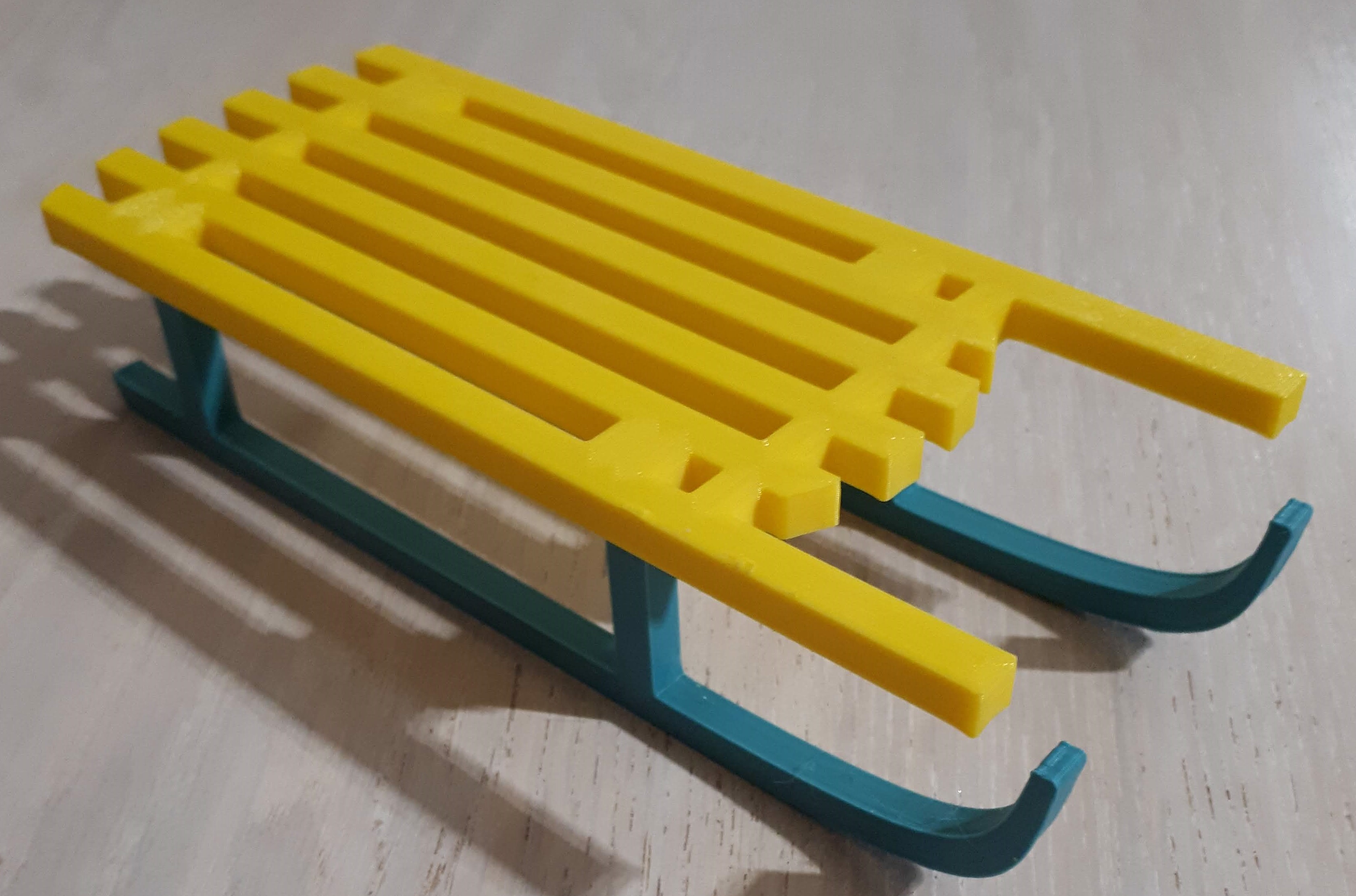 Sled for Doll by 1REK | Download free STL model | Printables.com