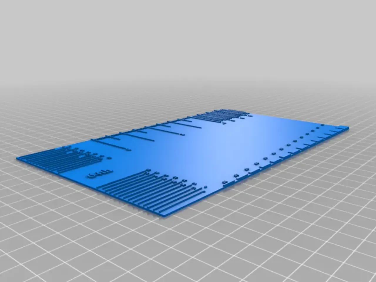 Guitar Action Gauge by SteveW91 | Download free STL model | Printables.com