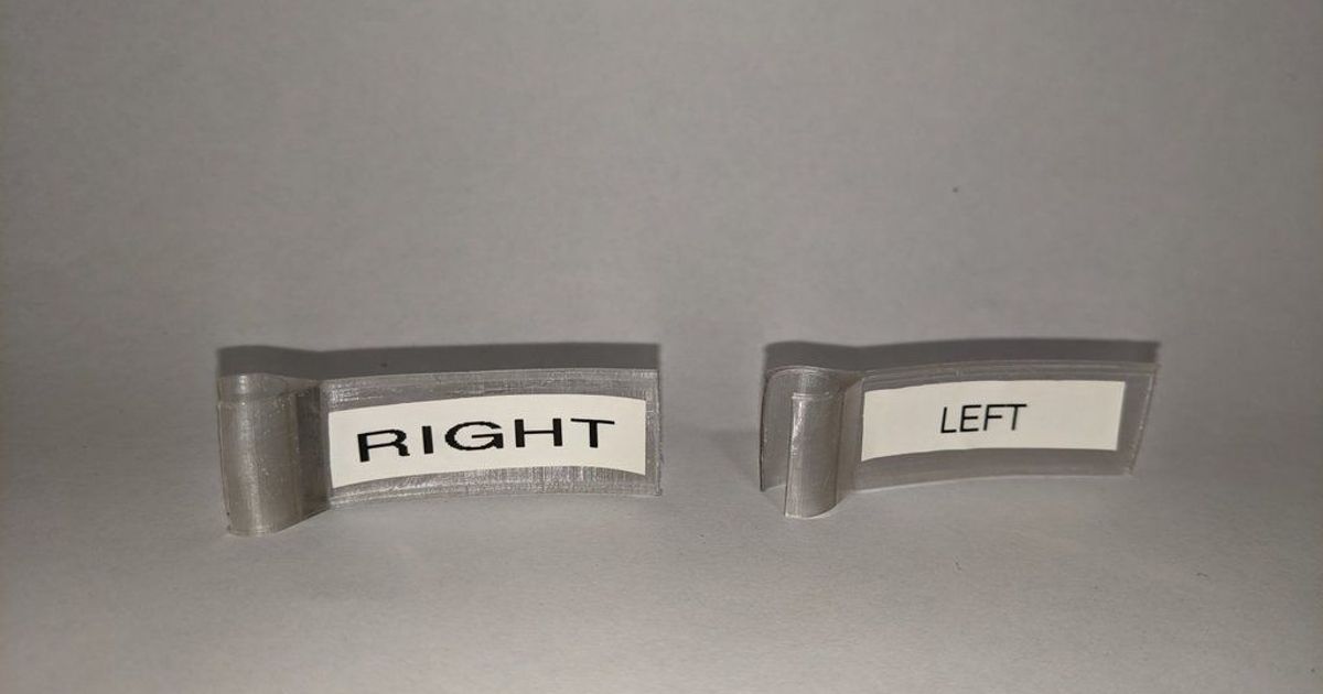 Cable Label by SteveW91 | Download free STL model | Printables.com