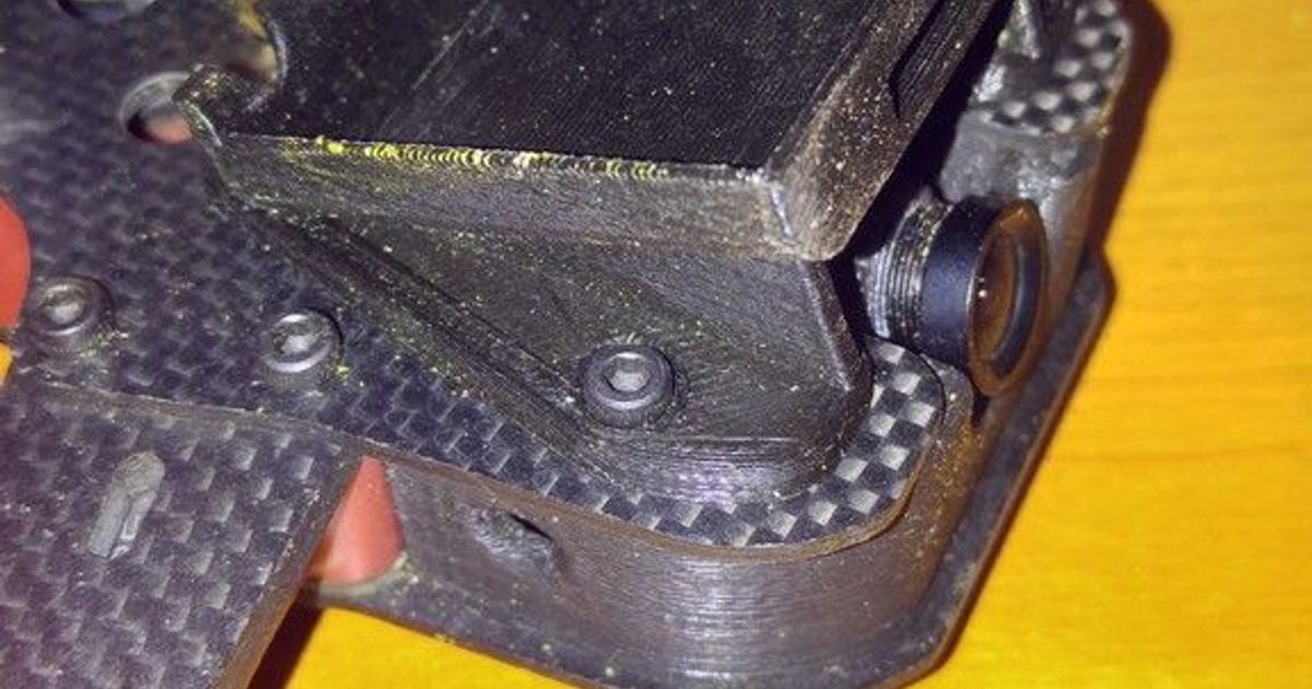 Runcam 3 Mount for Vortex 250 Pro by G999 | Download free STL model ...