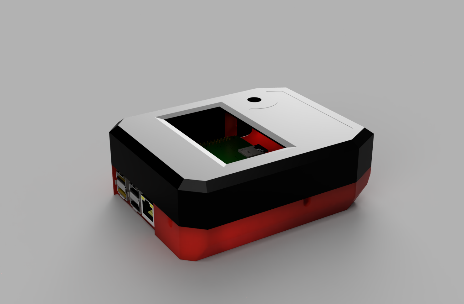 Ender 2 Pro - Raspberry Pi Case by spuder | Download free STL model ...