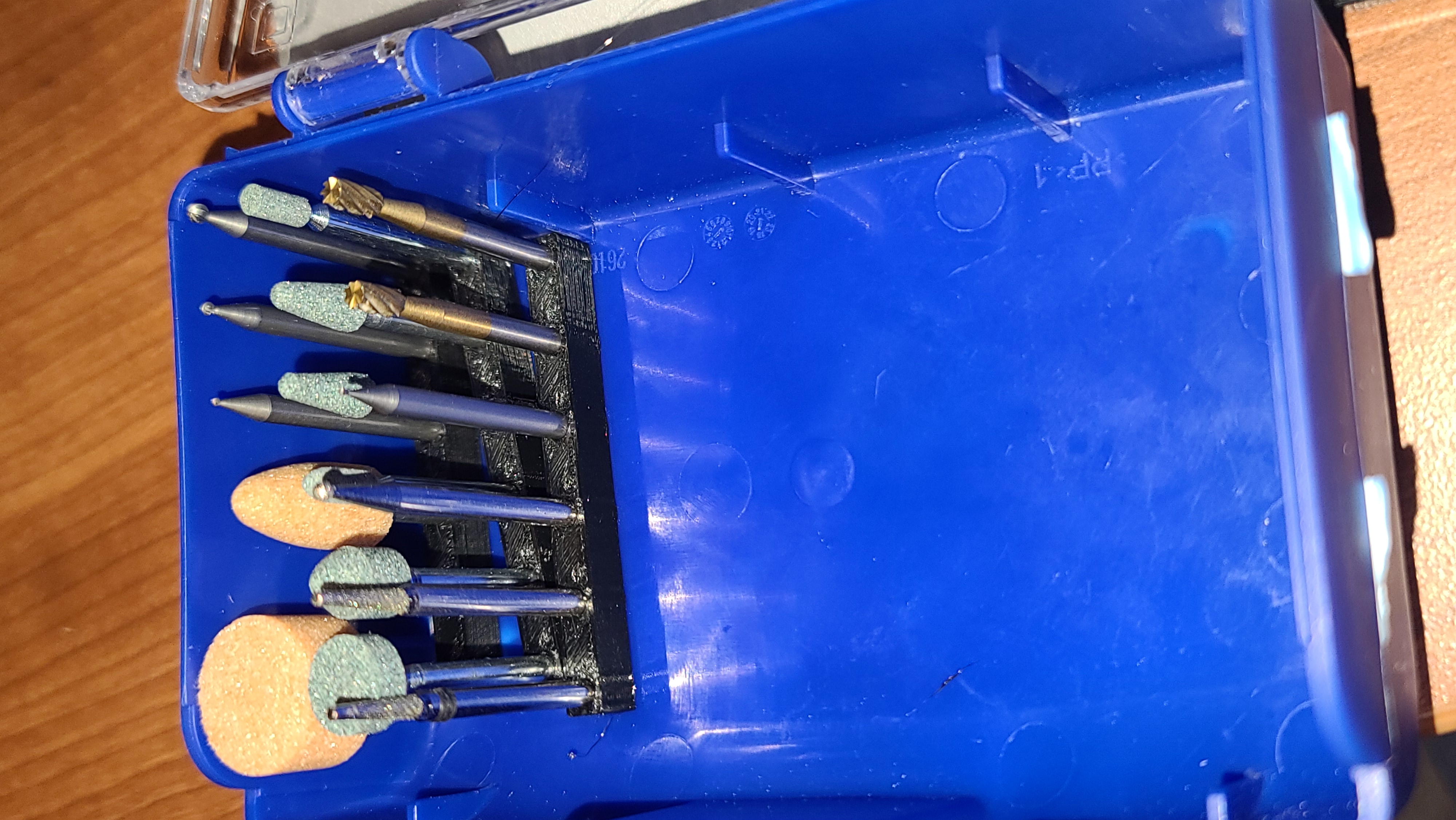 Dremel 1/8" Shank - 6 Tool Holder by stinger81 | Download free STL ...