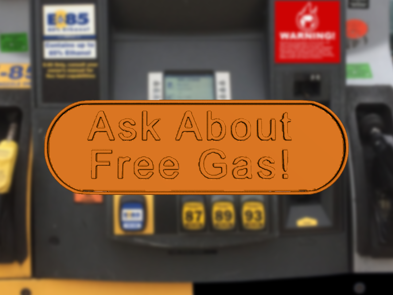 Free Gas! by Linksu3D | Download free STL model | Printables.com
