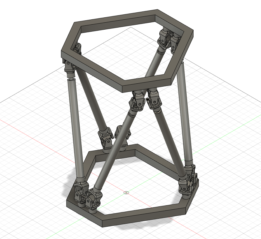 6dof Stewart Platform by MotoRider42HC | Download free STL model ...