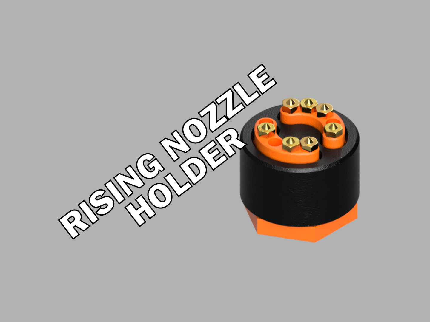 Rising Nozzle Holder By NewsVan Download Free STL Model Printables