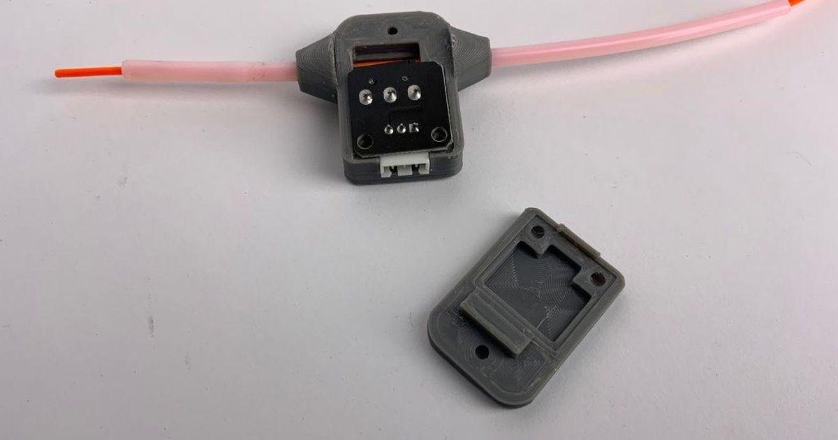Inline BMG Bowden filament sensor by credmontgo | Download free STL ...
