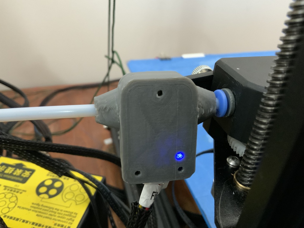 Inline BMG Bowden filament sensor by credmontgo | Download free STL ...