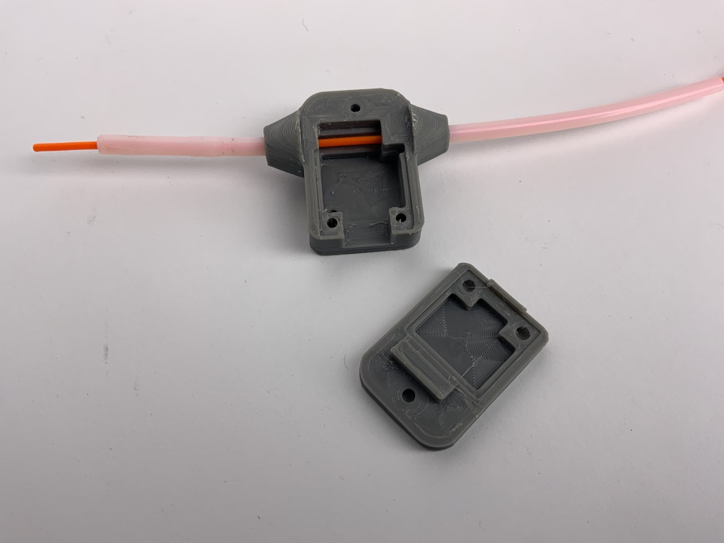 Inline BMG Bowden filament sensor by credmontgo | Download free STL ...